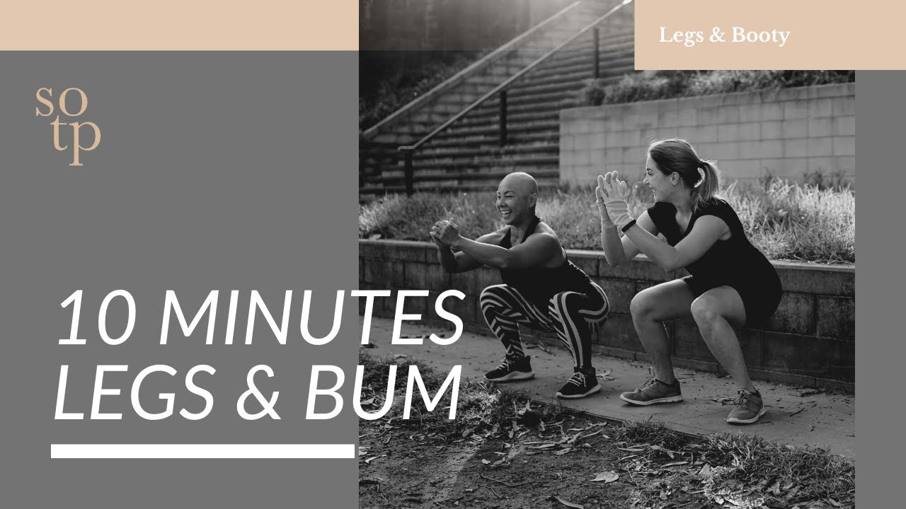 10 Minute Leg And Booty Workout Youtube
