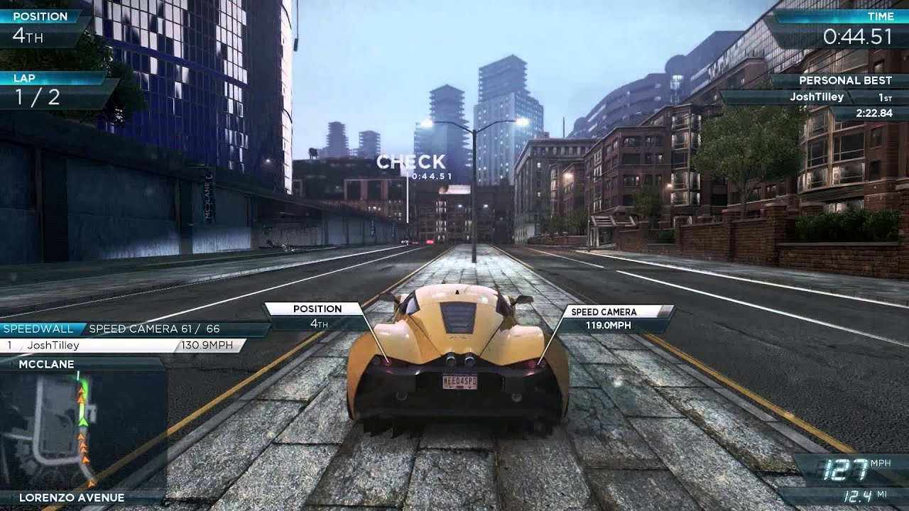 Need for Speed: Most Wanted - Cruise Control - YouTube