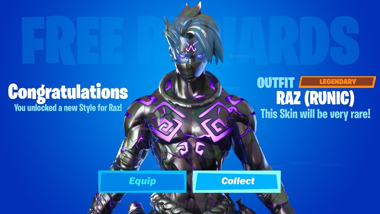 How to Unlock Runic Raz in Fortnite Season 6 (Fortnine Runic Raz ...