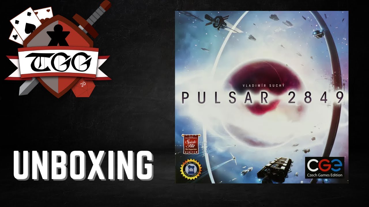 Pulsar 2849 Board Game Unboxing - YouTube