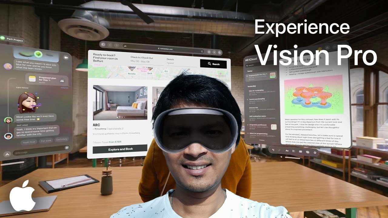 Apple Vision Pro is insane & impressive - YouTube