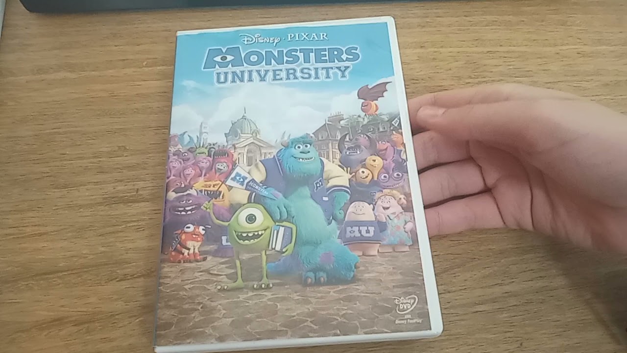 Unboxing DVD Monsters Inc, Monsters University 2002-2013 - YouTube