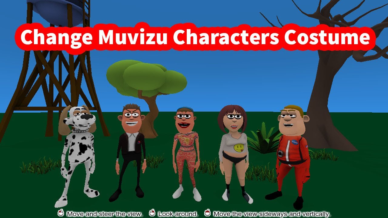 how to change muvizu characters costume tutorial in Urdu for beginners ...