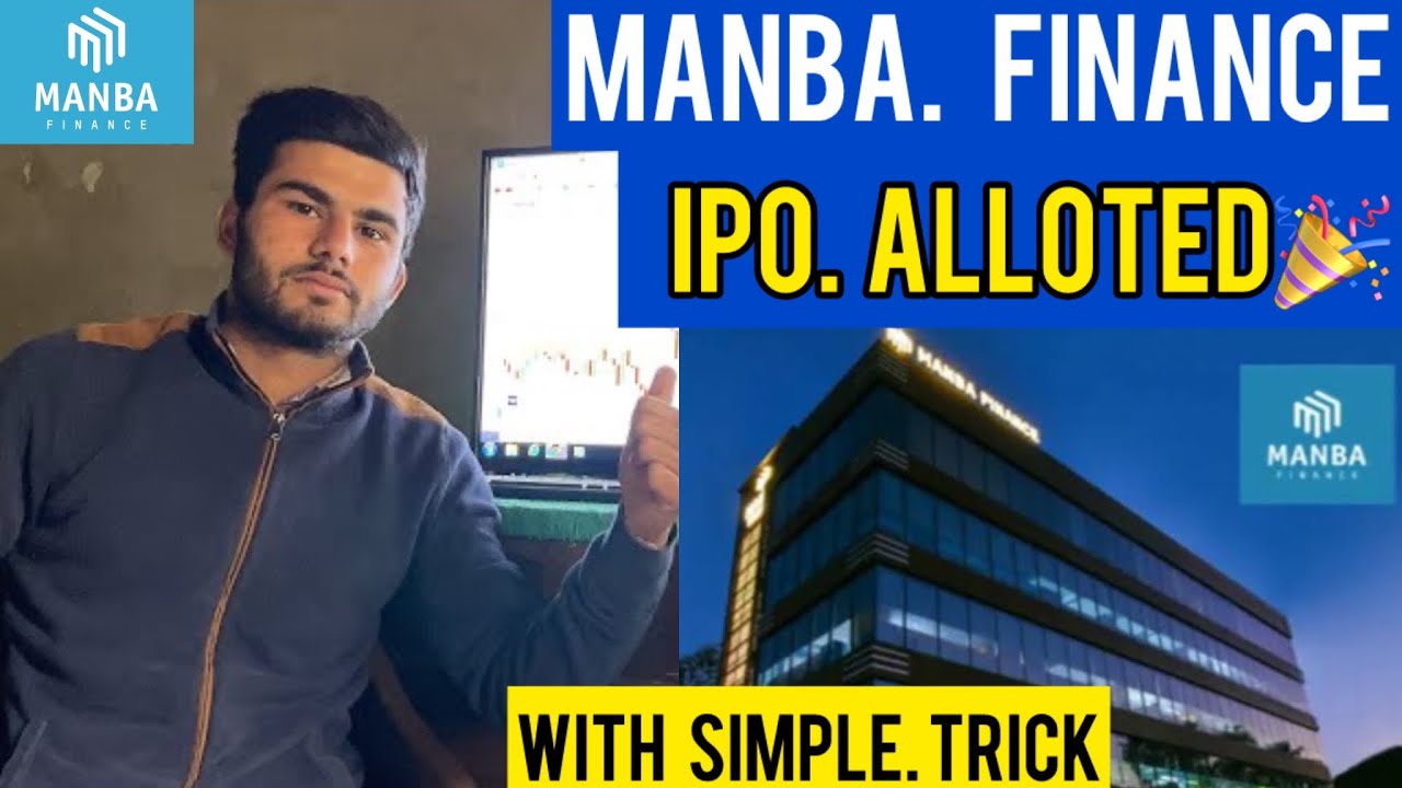 Manba Finance IPO Allotement | Manba Fianance ipo | Manba Finance - YouTube