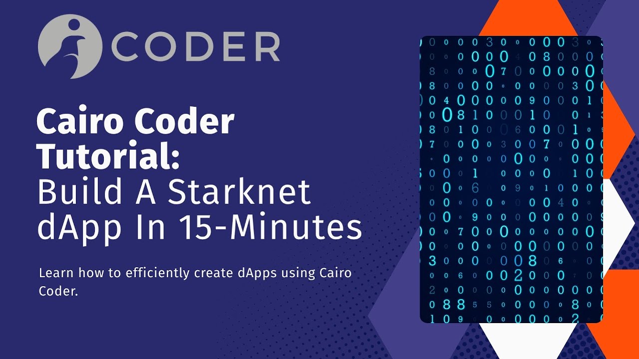 Cairo Coder Tutorial | Build a Starknet DApp in 15 Minutes | Cairo ...