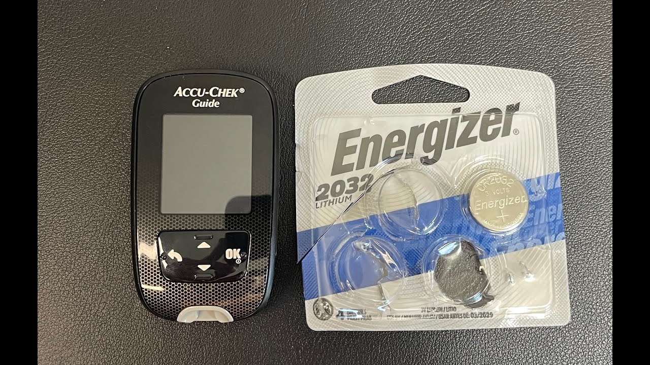 Accu Chek Guide - Easy Battery Replacement - YouTube
