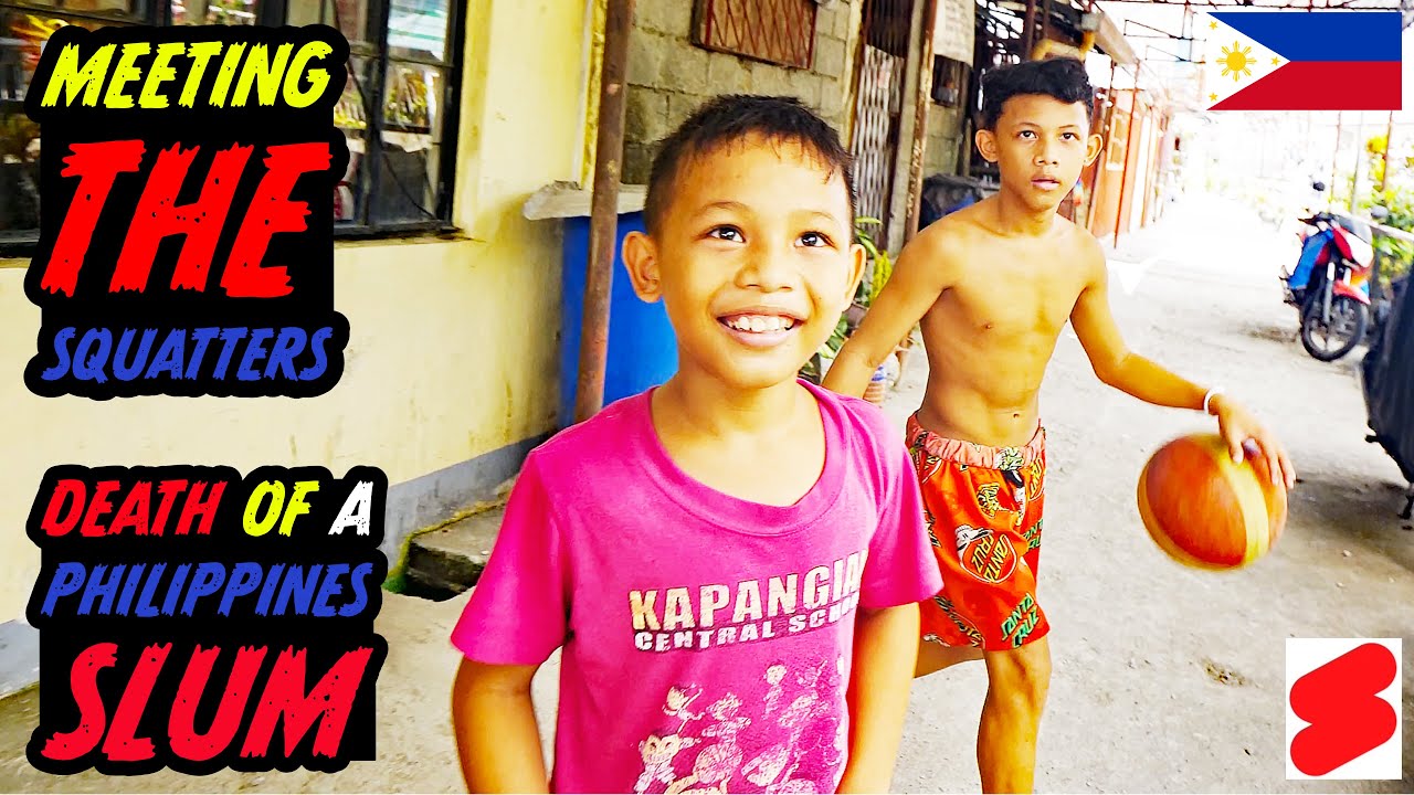 I Spent A Day With Squatters In The Philippines 🇵🇭 🤼🏡🏖️ - YouTube
