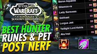 Top DPS Hunter Runes for SoD After Nerf – SynthMind