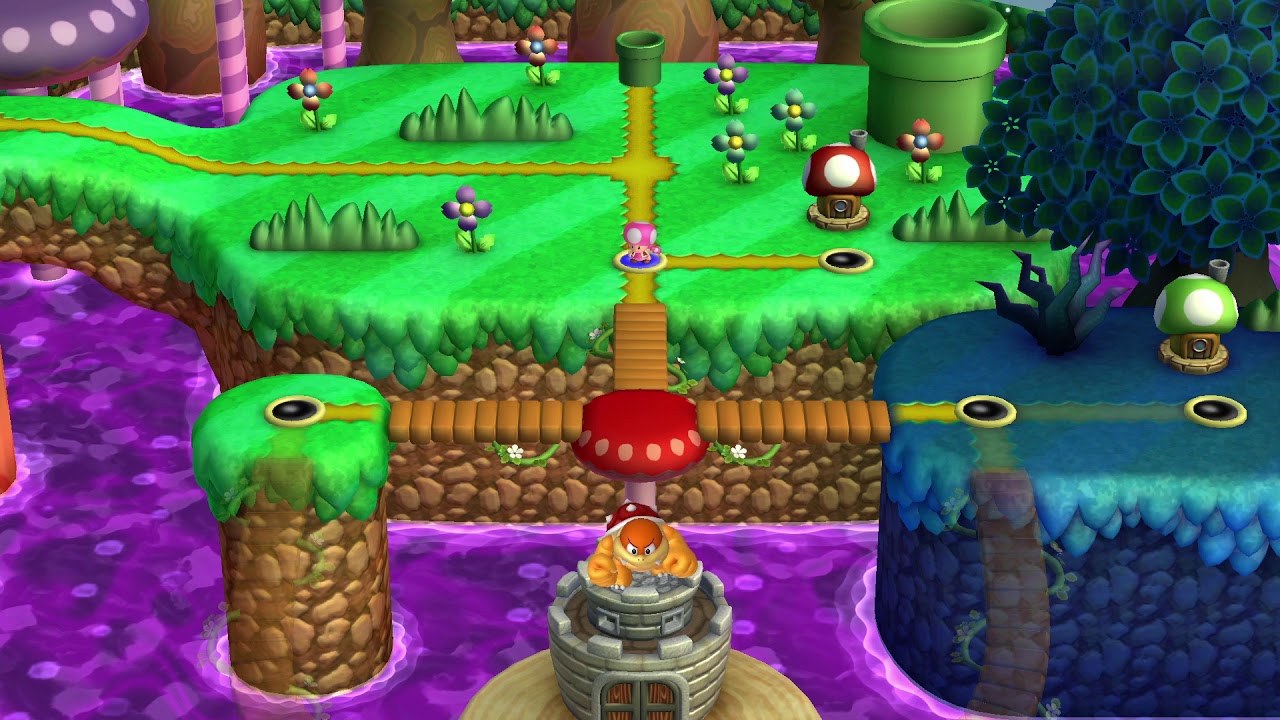 New Super Mario Bros. U Deluxe (World 5 - 100% completion) - YouTube