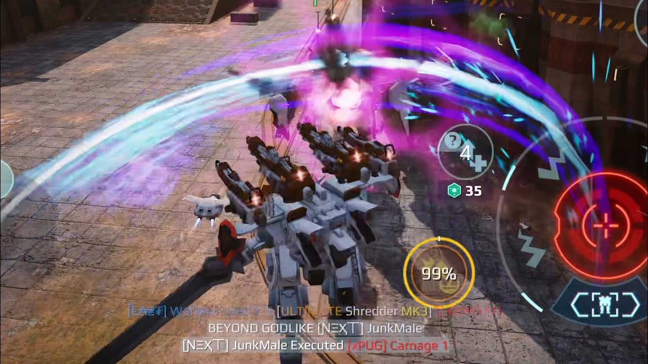 SWORD joins the fight | War Robots gameplay - YouTube