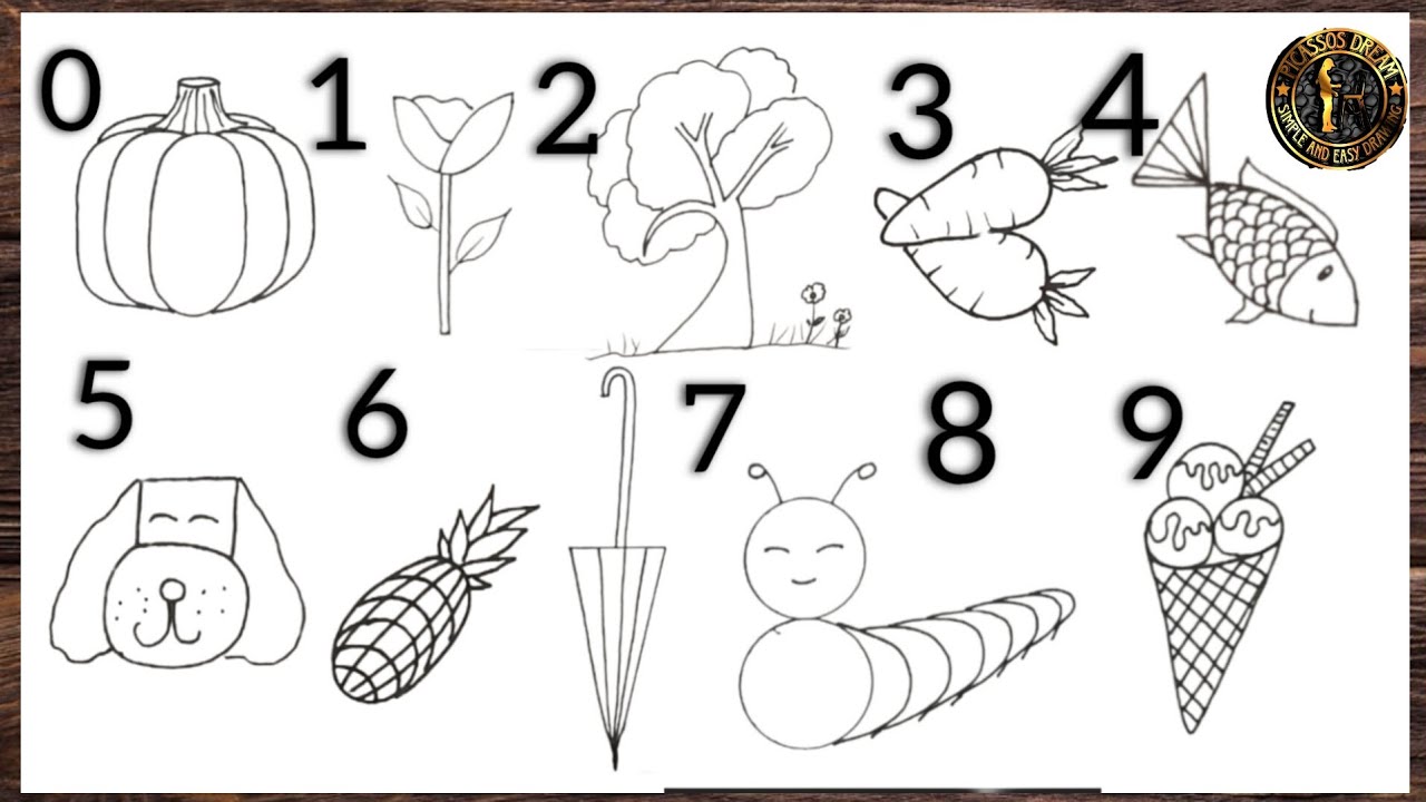 How to draw things by numbers/How to draw things with numbers and ...