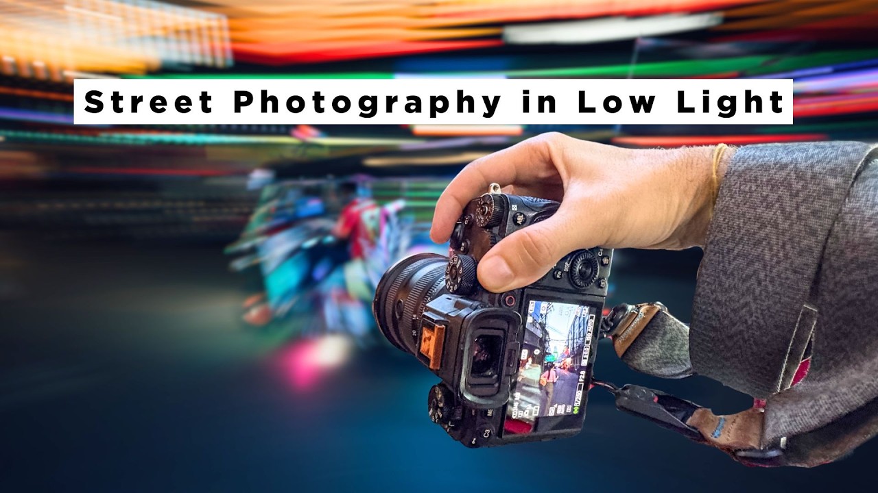 LOW Light Street Photography: POV of How I Shoot on the field - YouTube