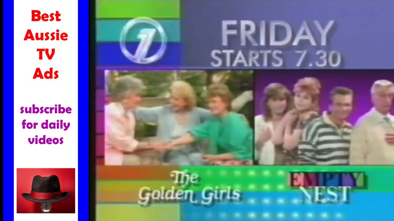 Golden Girls & Empty Nest Australian TV Promo for 02 Jun [1989] - Best ...