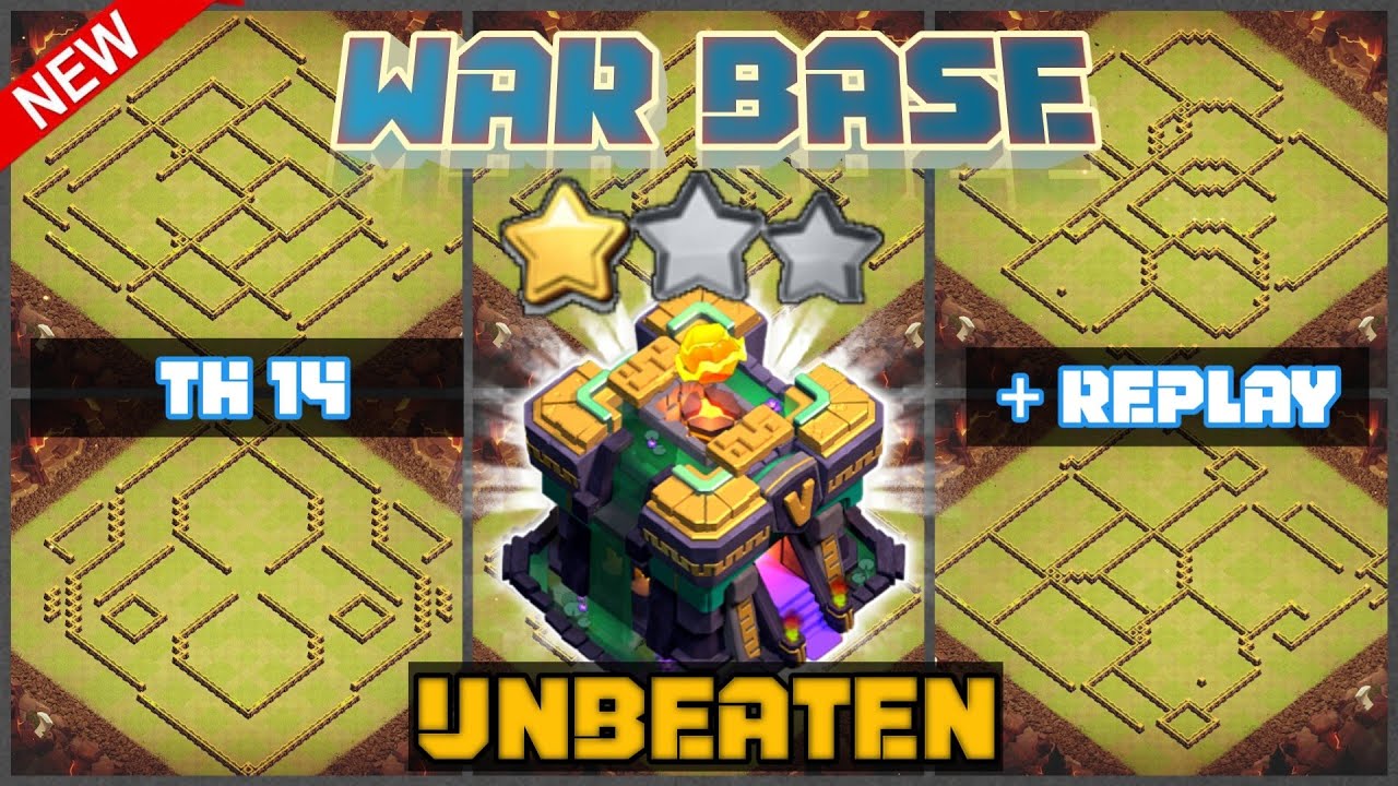 NEW TOP 10 TH14 WAR BASE WITH PROOF || TH 14 WARBASE WITH LINK || TH14 COC BASE LAYOUT UPDATE ...