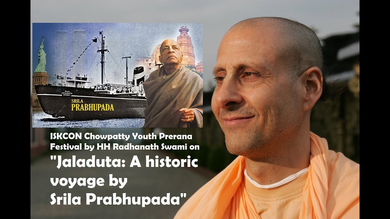 Prerna Youth Festival Lecture by HH Radhanath Swami Maharaj on Jaladuta ...