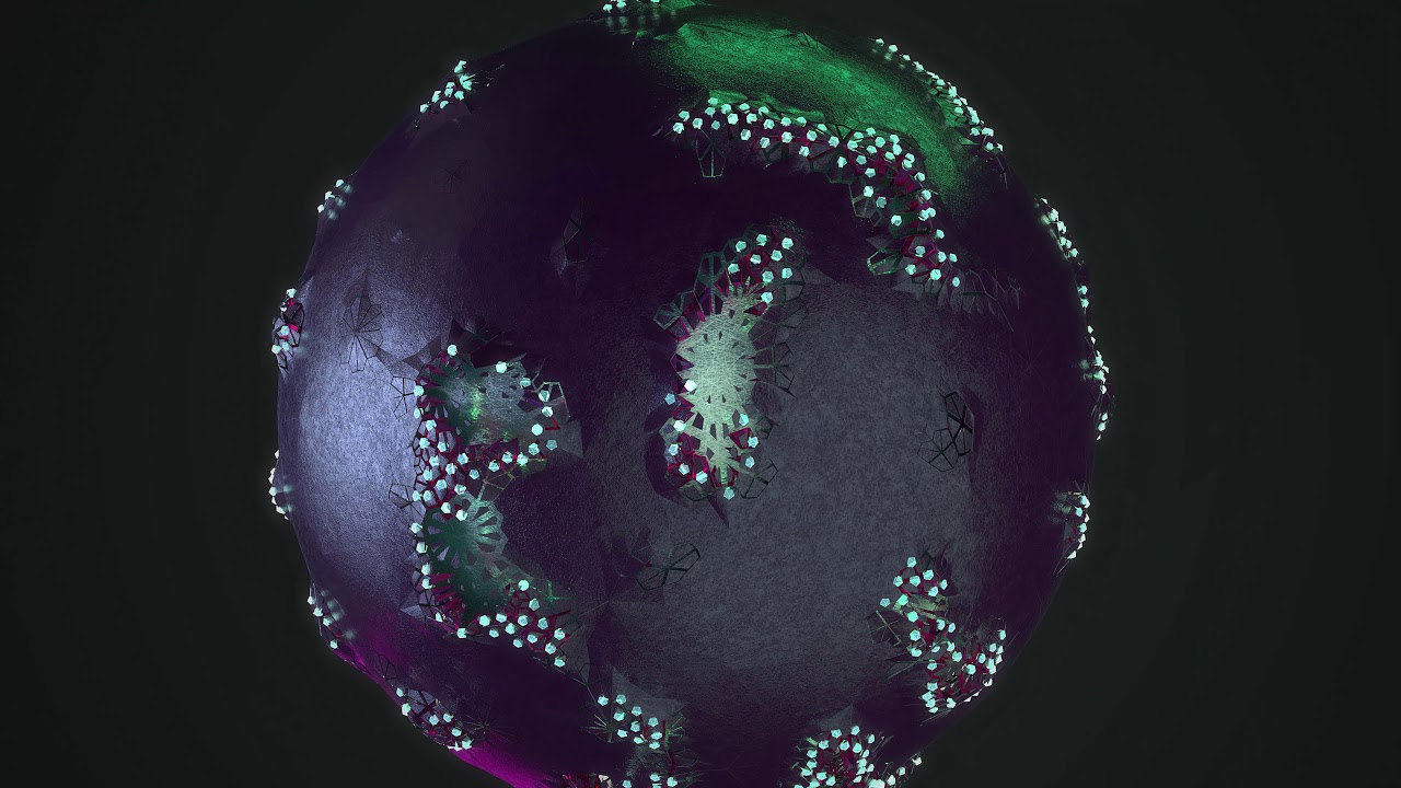 Houdini study, noisemap sphere materialisation - YouTube