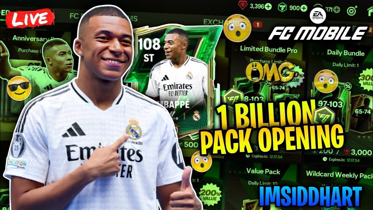 🔴 EA FC MOBILE 25 | MY BIGGEST PACK OPENING !! | NO PROMOTIONS ...