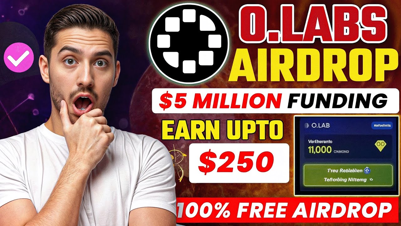 🔥 New FREE Airdrop: $250 Opinion Labs (O.Labs) | Backed by Binance | $5M Fund | No Investment ...