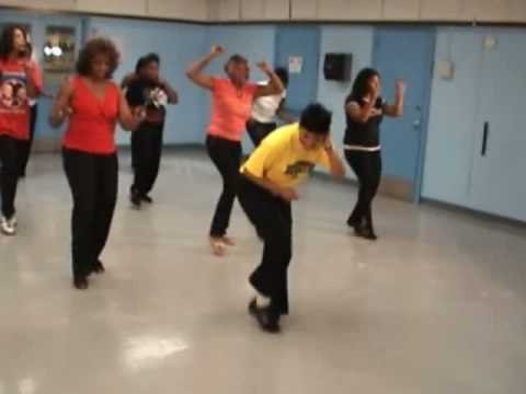 The Texas Zydeco Slide Line Dance with The Line Dance Queen - YouTube