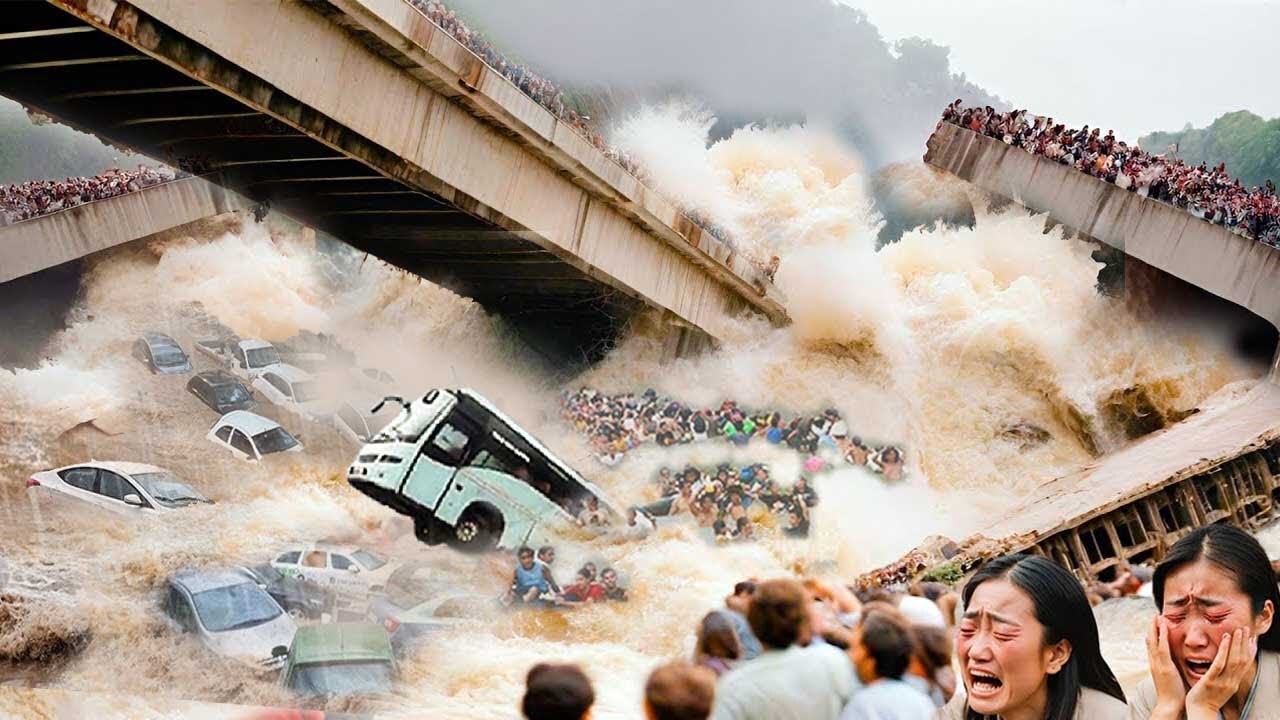 Dams are failed, bridges are collapsed from Flash flooding in Rio ...