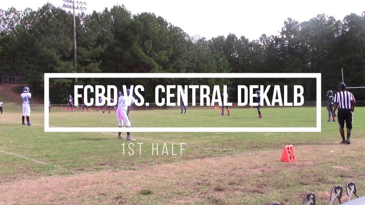 14U Fayette County Blue Devils vs Central DeKalb Jaguars 10.21.17 (1st ...