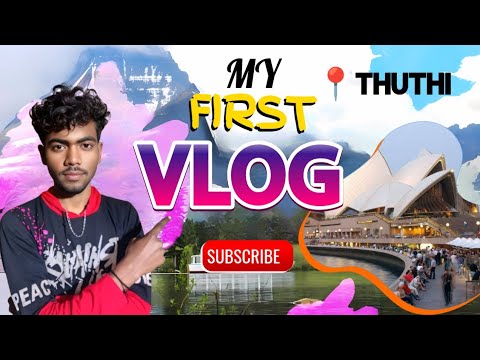 MY FIRST VLOGS 🥺👍 YOUTUBE CHANNEL THUTHU VLOGS.....… - YouTube