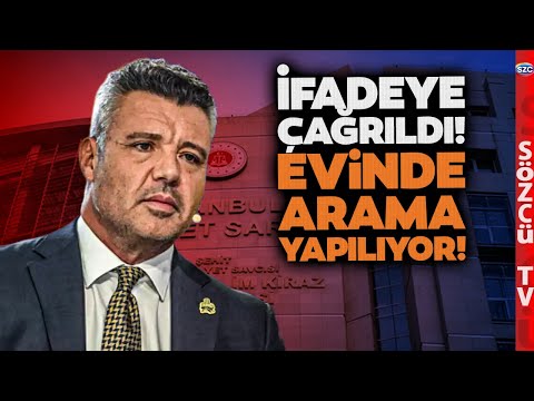 Sadettin Saran'ın Evinde Arama Yapılıyor! Şüpheli Sıfatıyla İfadeye Çağrıldı! İşte Son Gelişmeler