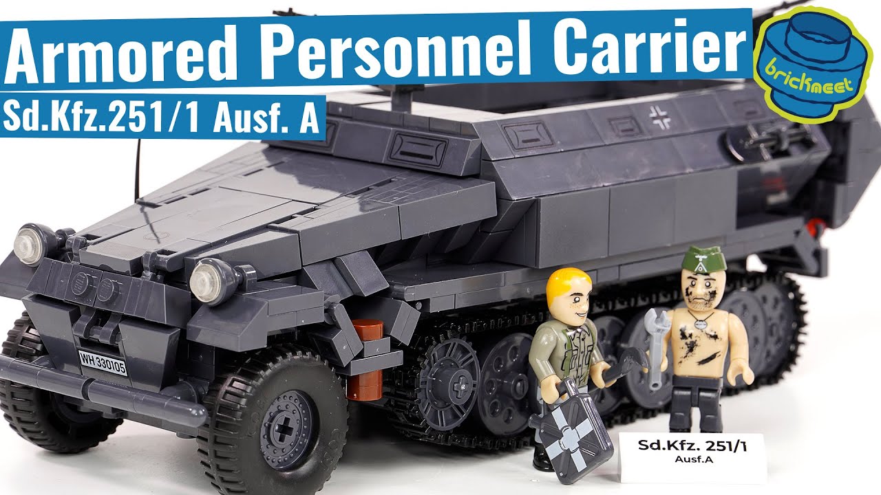 Armored Personnel Carrier Sd.Kfz. 251/1 Ausf. A - COBI 2552 (Speed ...