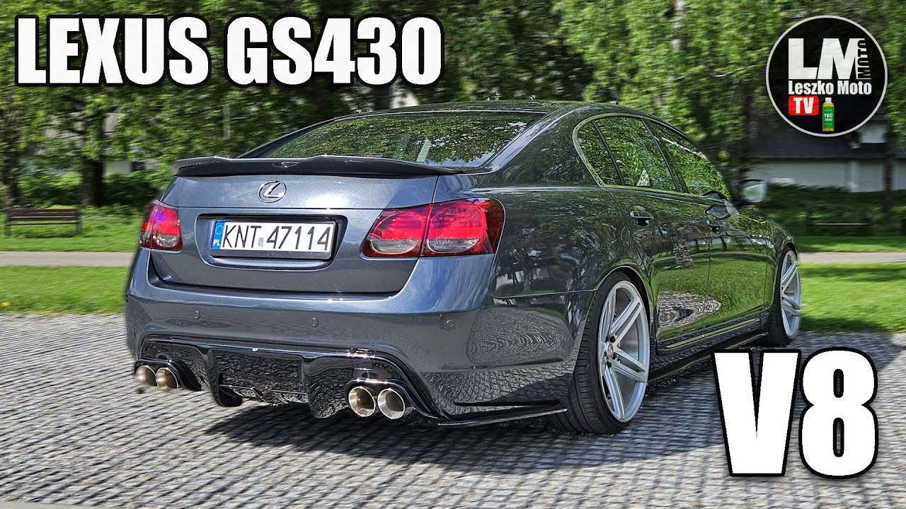 Lexus GS430 MK3 poprawili fabrykę !! Jedyne takie V8 w Polsce !! - YouTube