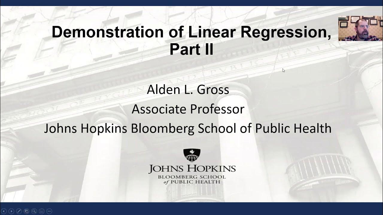 Linear Regression - Demonstration in Stata 16 (Part 2) - YouTube