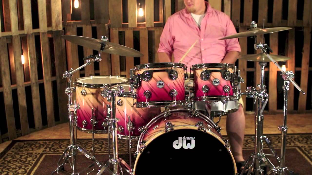 Pink Drum Set Dw