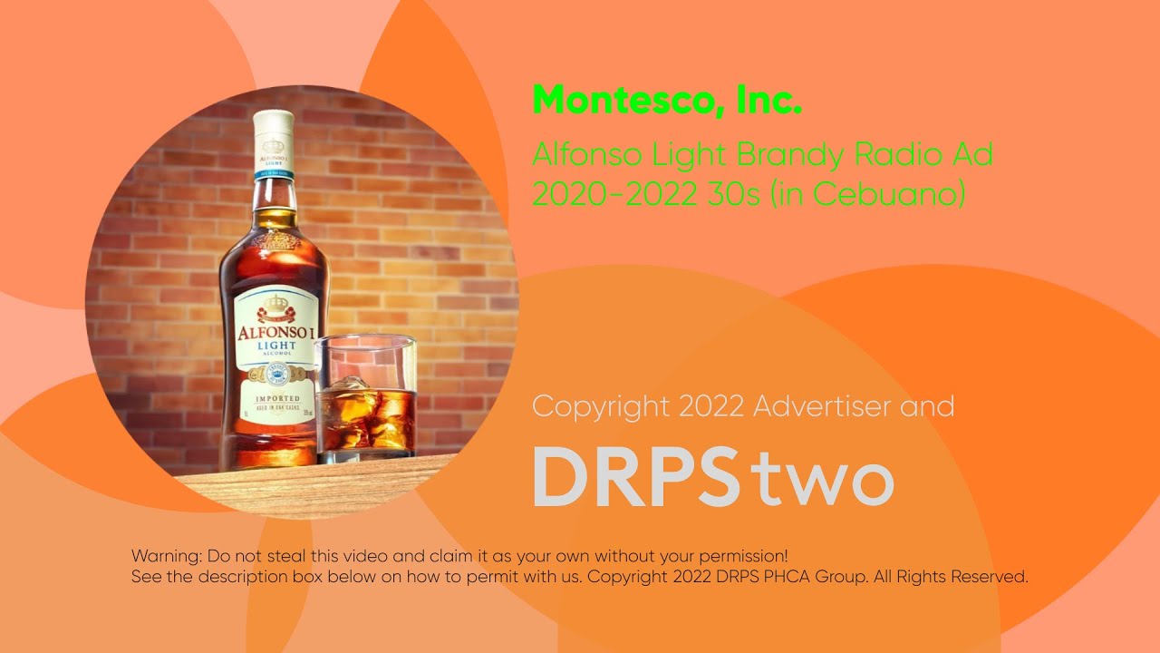 Alfonso Light Brandy Radio Ad 2020-2022 30s (in Cebuano) - YouTube