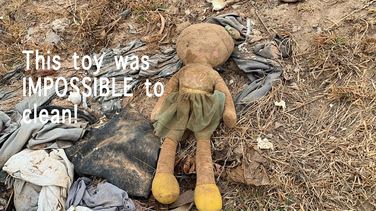 Cleaning Abandoned Dirty Toy ASMR satisfying - YouTube