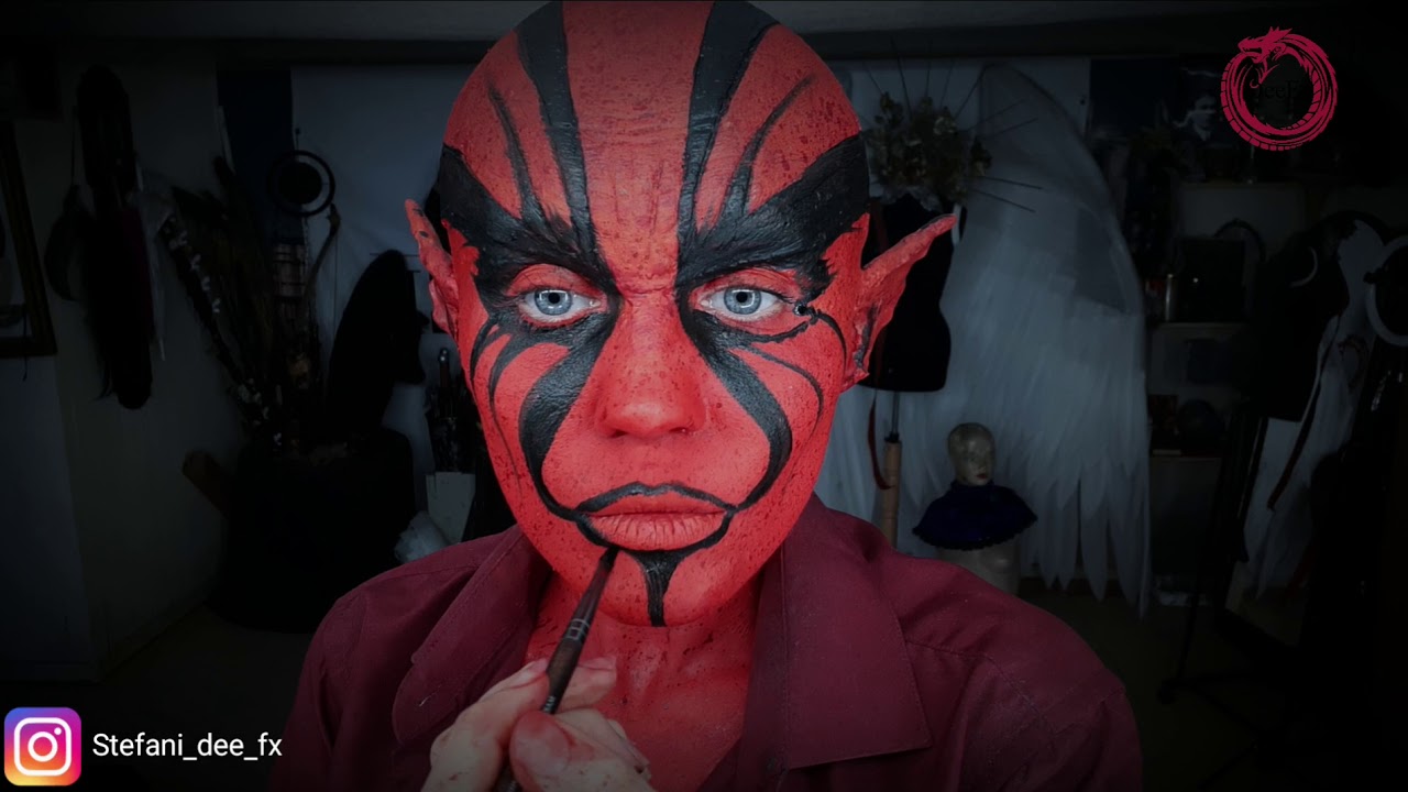 Demon Makeup. Baltazar, "Charmed" - YouTube