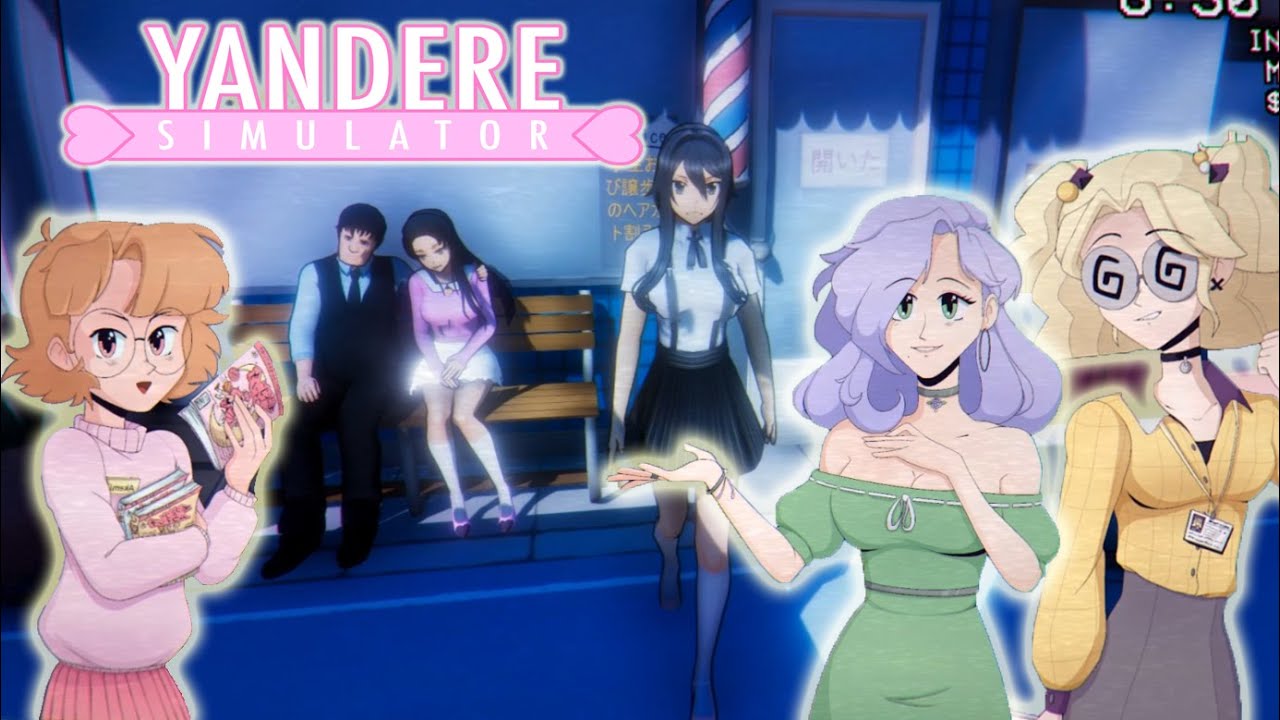 THE TOWN BEFORE AYANO | Yandere Simulator 1980s Mode - YouTube