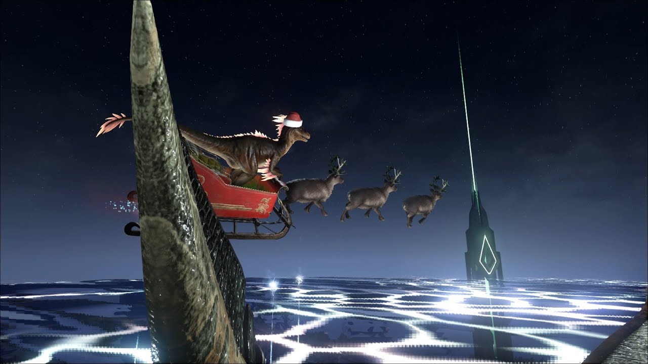 ARK Survival Evolved Raptor Claus patch v 228.1 German Deutsch PC Full ...