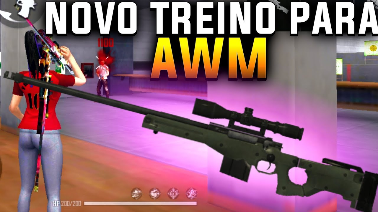Como Treinar de AWM no Free Fire(O melhor Treinamento para a AWM no ...