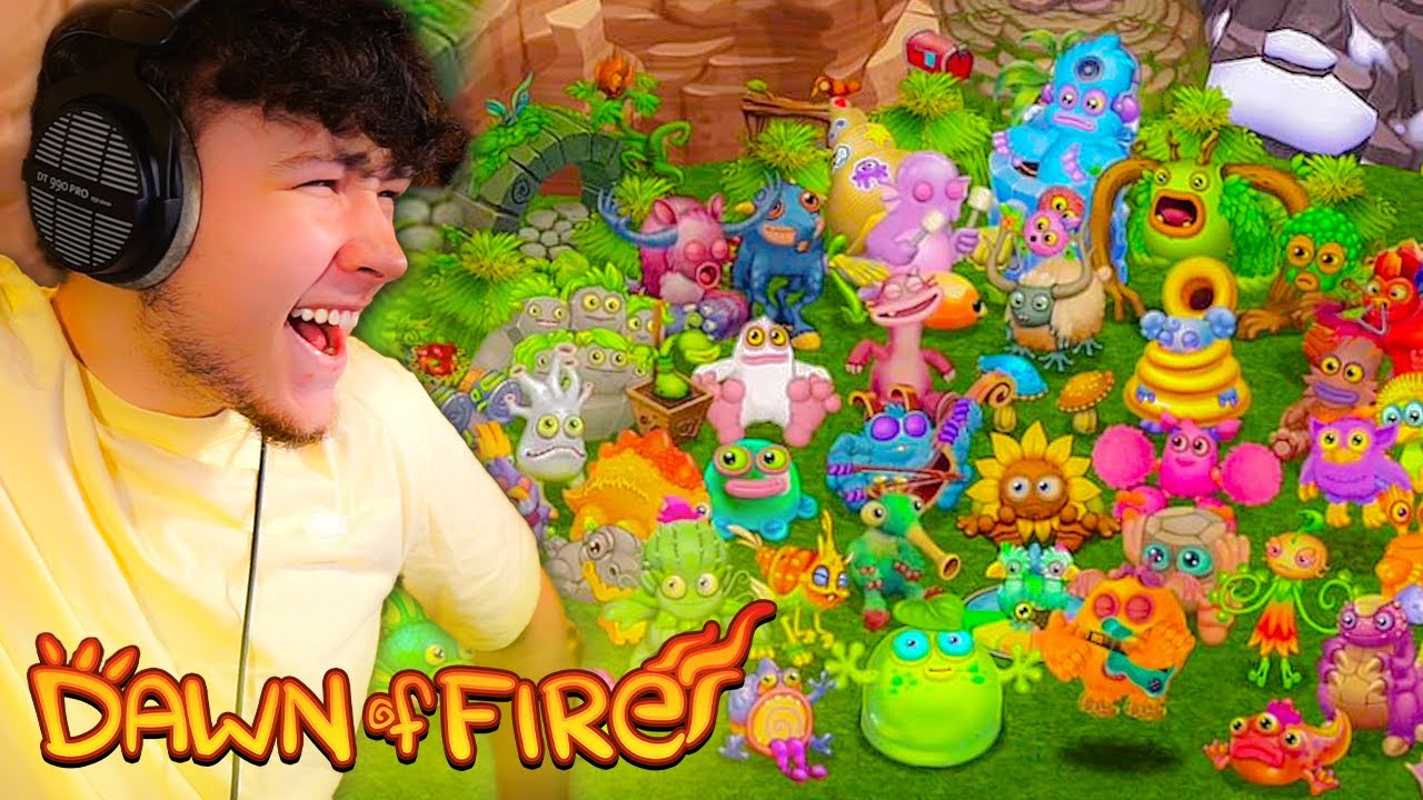 DAWN OF FIRE THE CONTINENT IS A VIBE! ( My Singing Monsters ) - YouTube