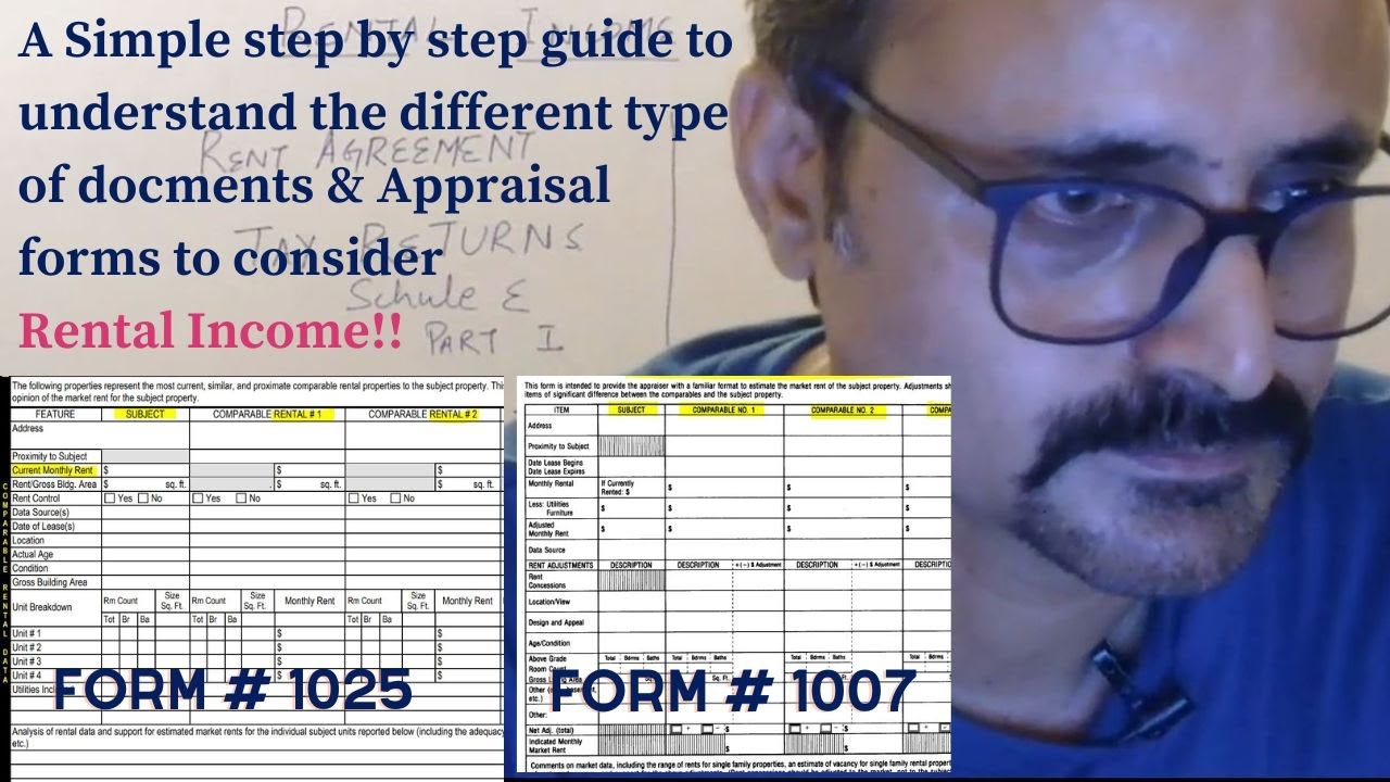 A guide to explore the documents to calculate rental income - YouTube