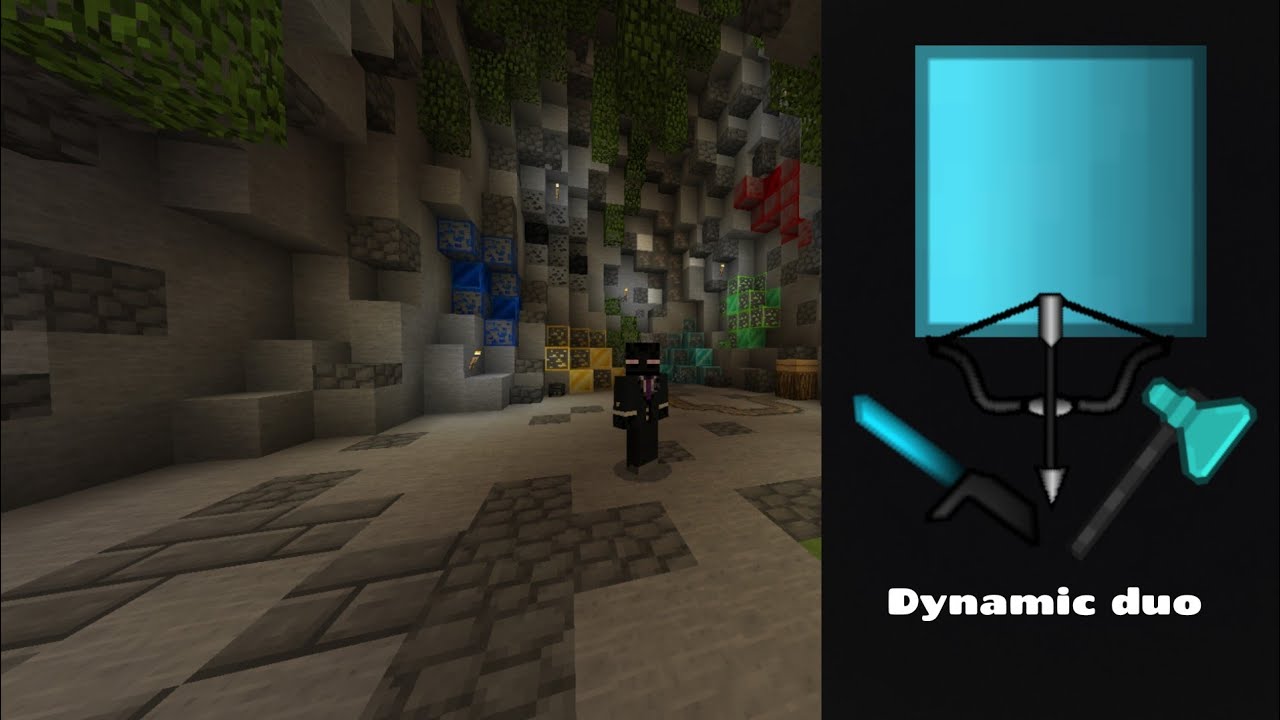 Dynamic duo (FPS friendly) MCPE PvP texture pack port - YouTube