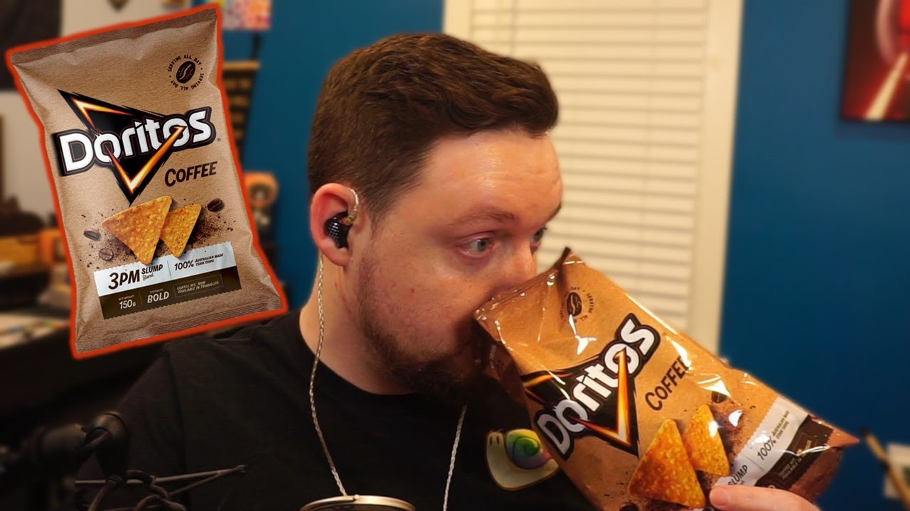 Trying Doritos Coffee (Australia) - YouTube