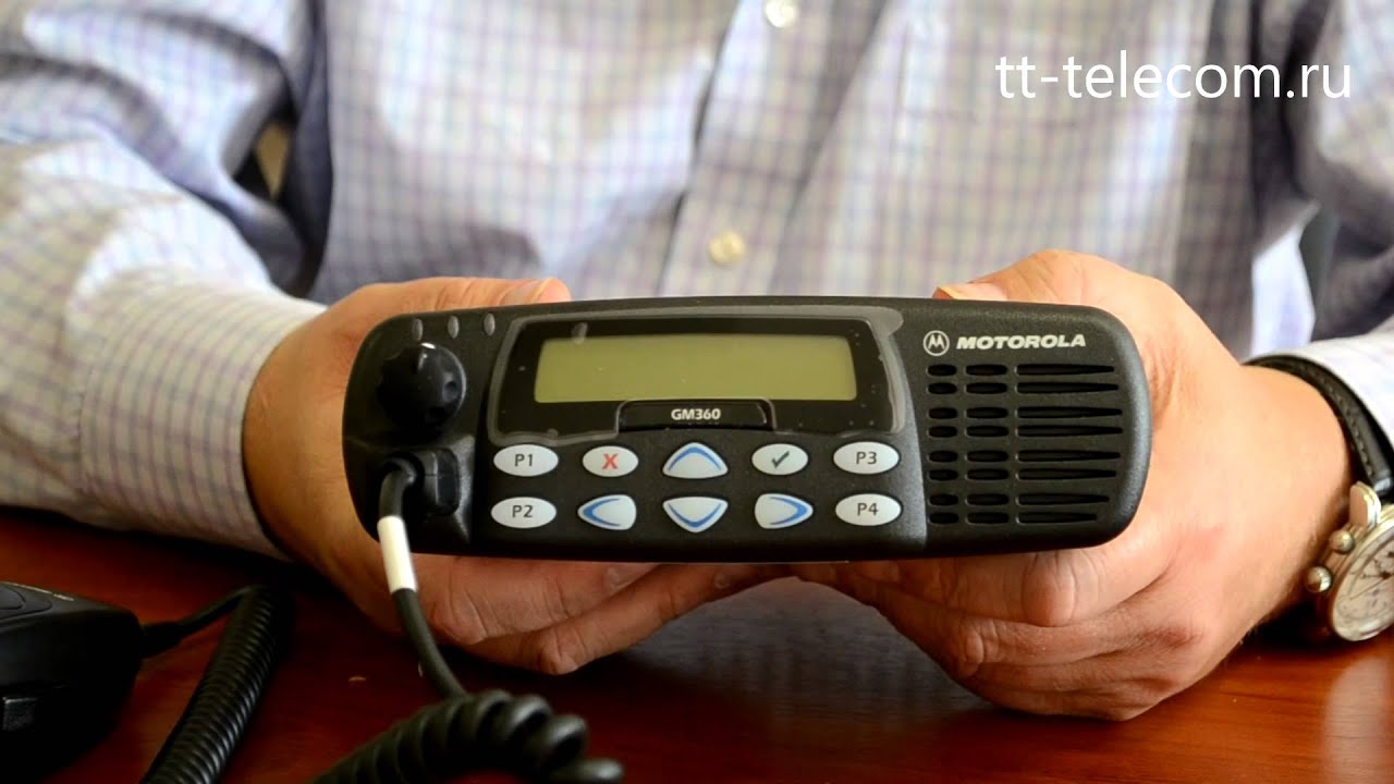 Радиостанция Motorola GM360 - обзор - YouTube