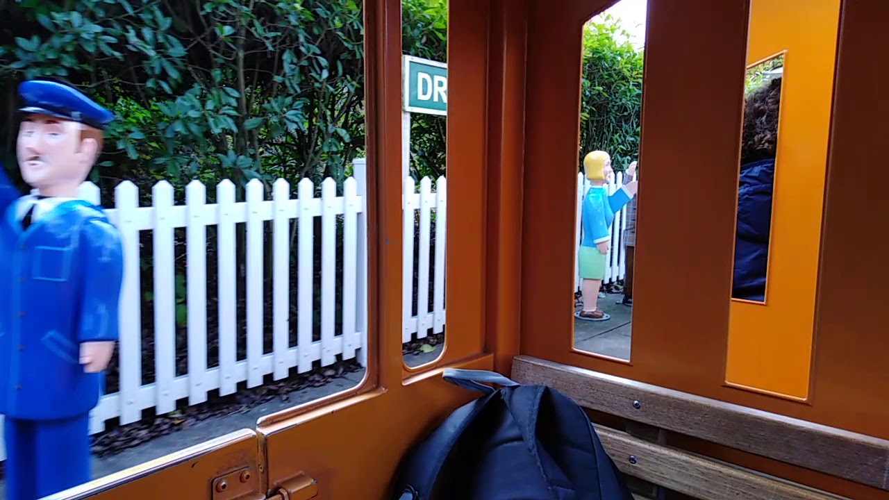 Me on a train ride on Thomas in Thomas Land Drayton Manor Theme Park ...