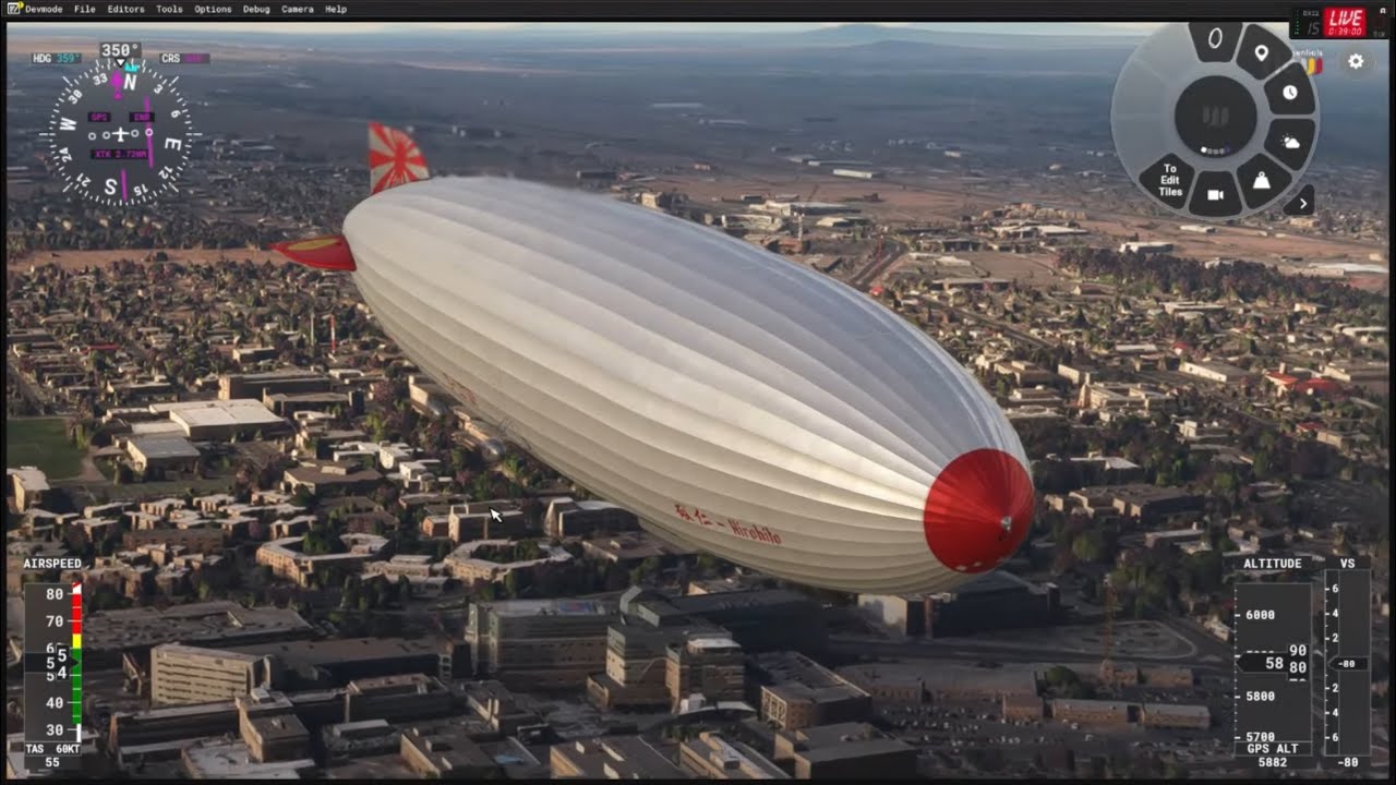 MSFS 2020: Airships And Paws: Retreat To Sandia Lakes (S2 E5) - YouTube