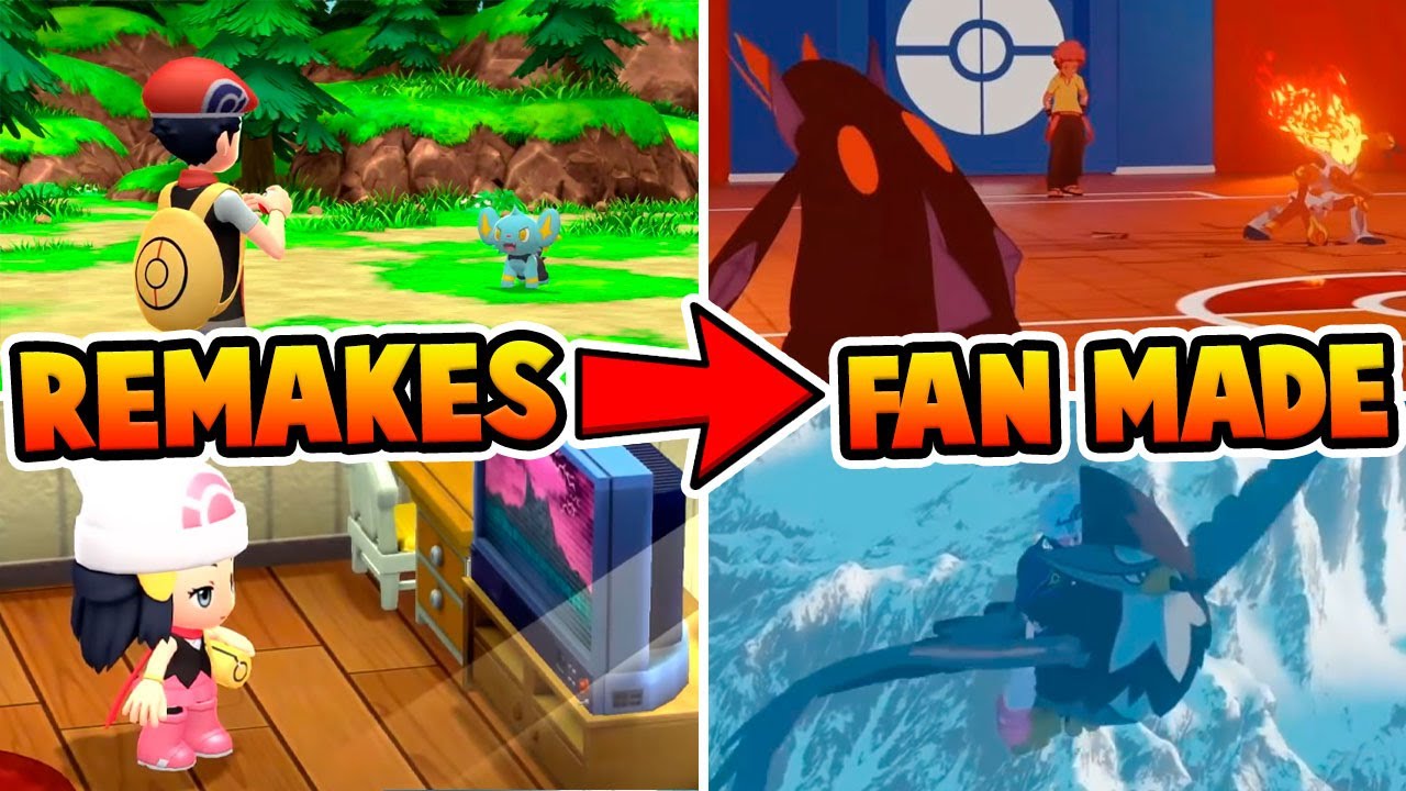 FÃ CRIA REMAKE DE SINNOH QUE A GENTE QUERIA !! - Pokémon Adventures ...