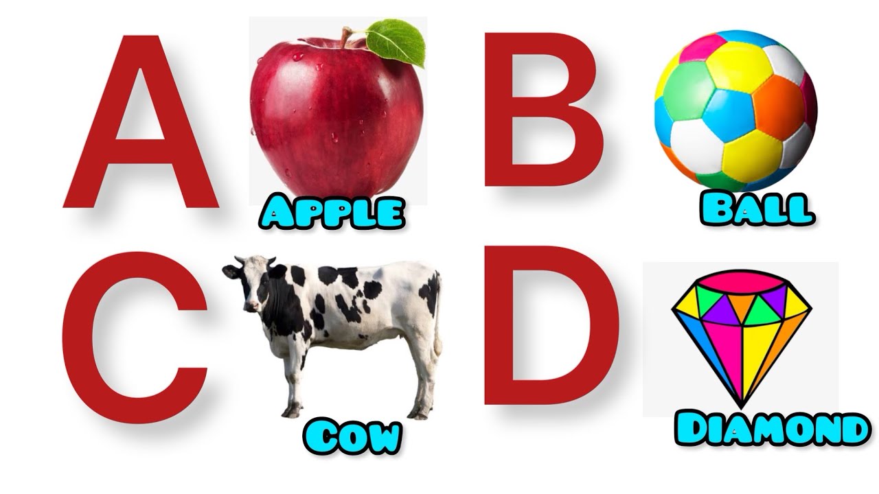 English alphabet A to Z | Alphabet | A to Z | ABC preschool Book ...