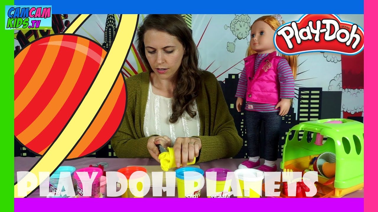 Planets Play Doh Videos | Play Doh Planets | #125 CamCamKids - YouTube