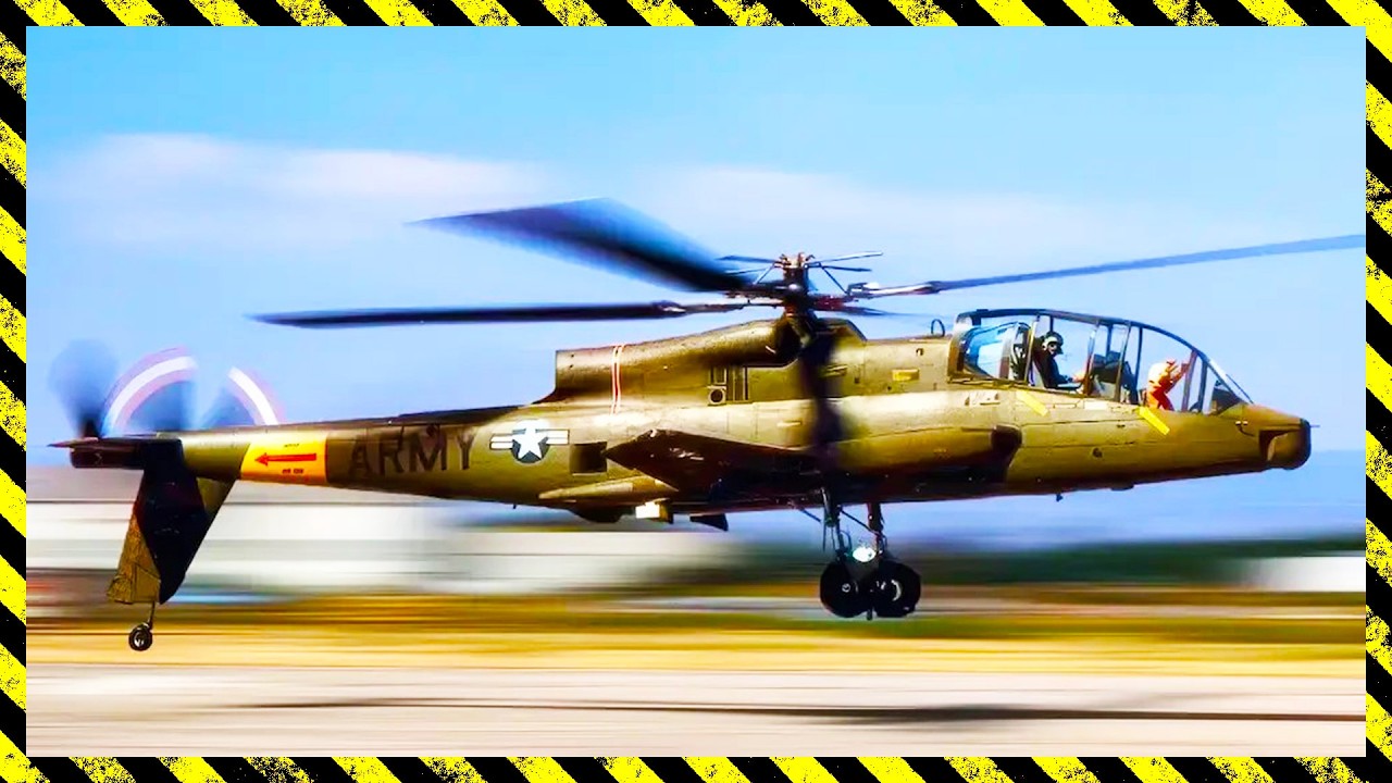 The Most Advanced Attack Helicopter That Never Flew, Lockheed AH-56 ...