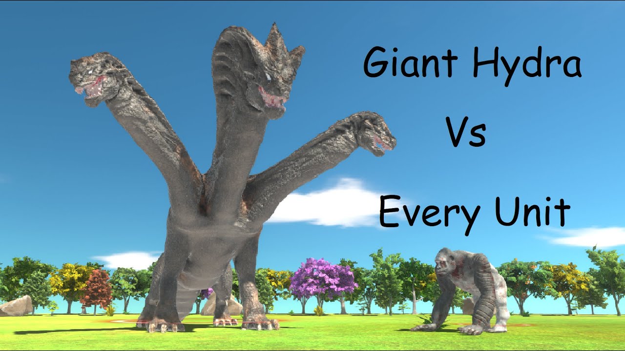 Giant Hydra Vs Every Unit ARBS |Animal Revolt Battle Simulator - YouTube