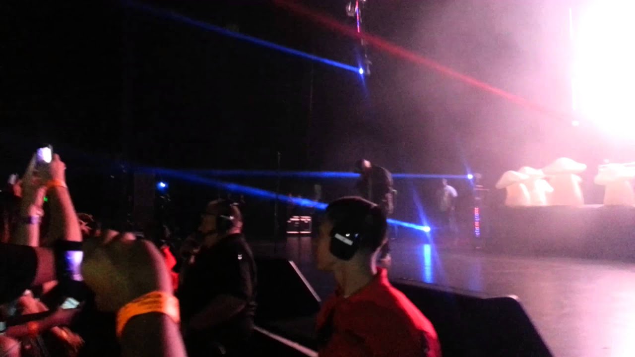 Mac Miller Coming out on Stage For Macadelic Tour In LA - YouTube